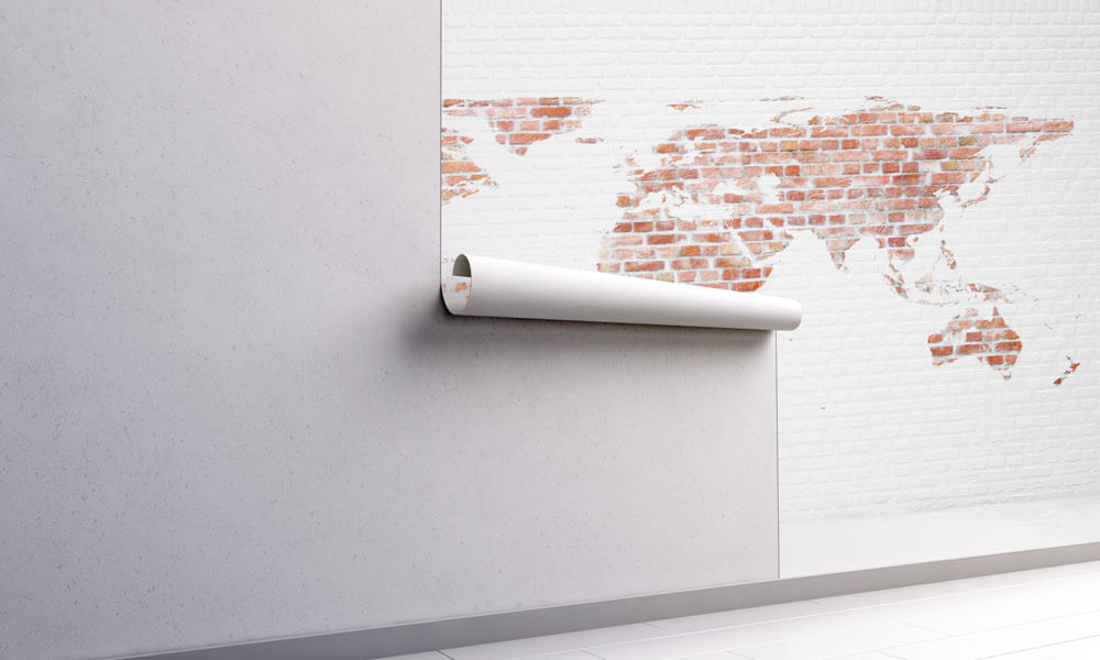 Tapet World Map - Tapet Foto Personalizabil cu harta lumii